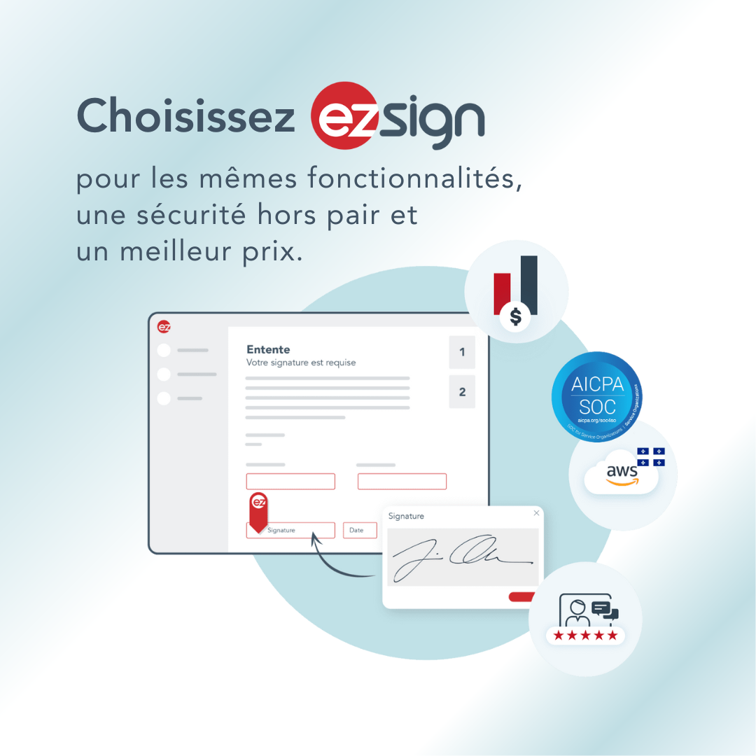 eZsign comparé à Docusign
